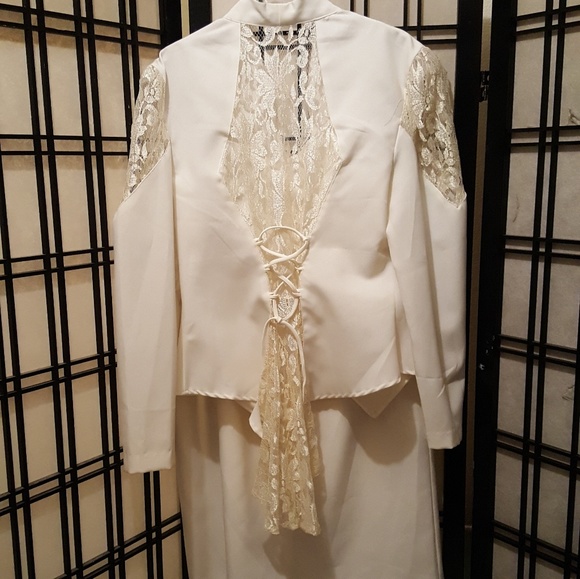 Filigree | Skirts | Skirt Suit W Lace Details Tail | Poshmark